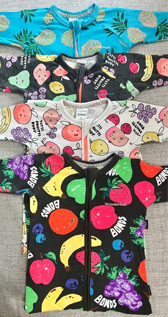 Combo Bonds wc fruit, Babies & Kids, Babies & Kids Fashion on Carousell