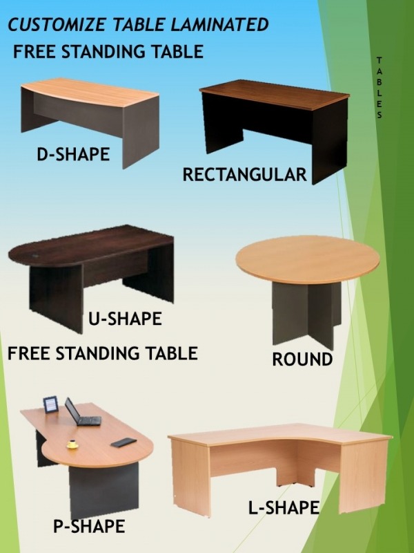 Customize Computer/Office Table ( Laminated Finish ) Factory Price | 4 ...