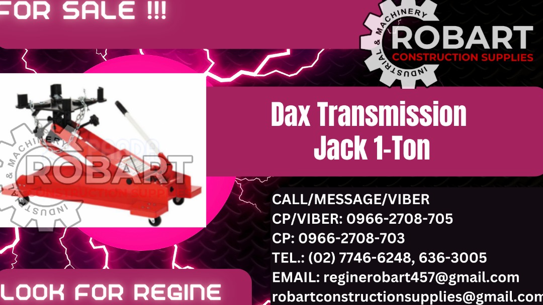 Dax Transmission Jack 1-Ton, Commercial & Industrial, Construction ...