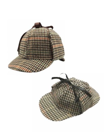 Detective Hat Lattice, Men's Fashion, Watches & Accessories, Caps ...