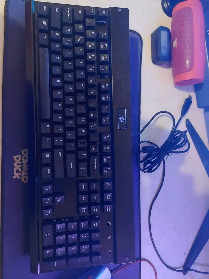 Eagletec KG010-N mechanical keyboard, Computers & Tech, Parts ...