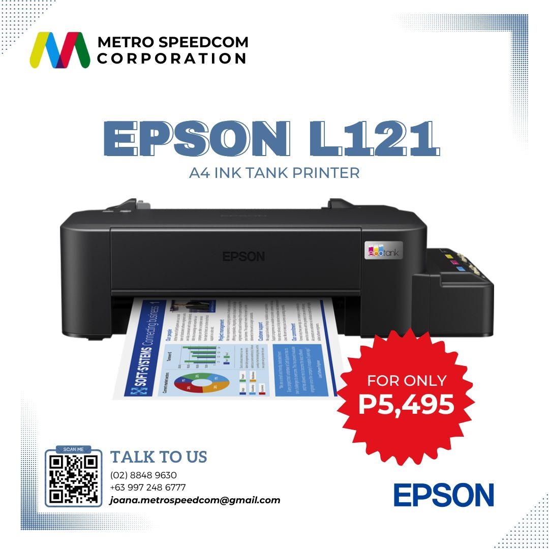 EPSON L121, Computers & Tech, Printers, Scanners & Copiers on Carousell