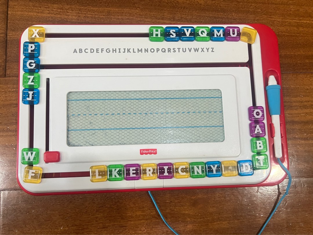 Fisher Price Alpha Slide Writer Tablet, Hobbies & Toys, Toys & Games on ...