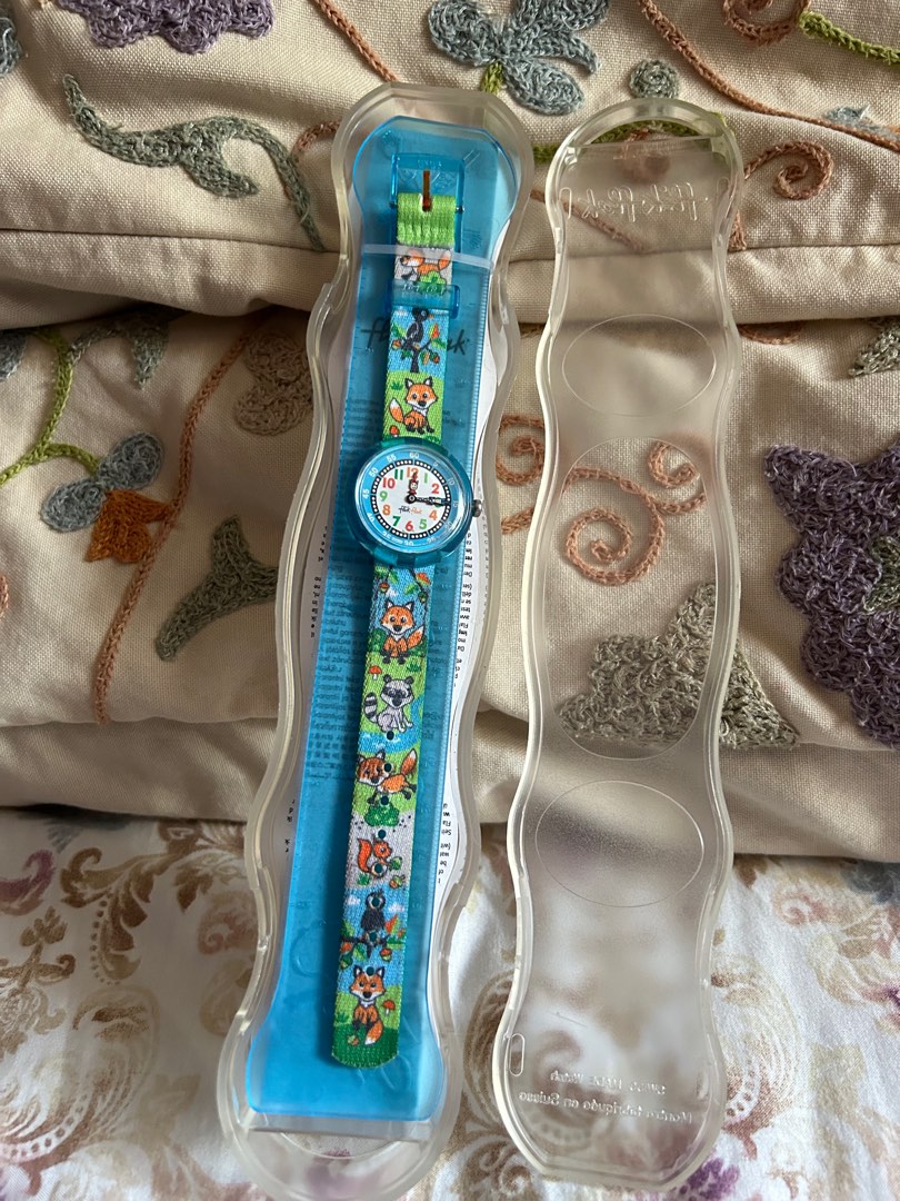 Flik Flak watch Swatch, Babies & Kids, Babies & Kids Fashion on Carousell