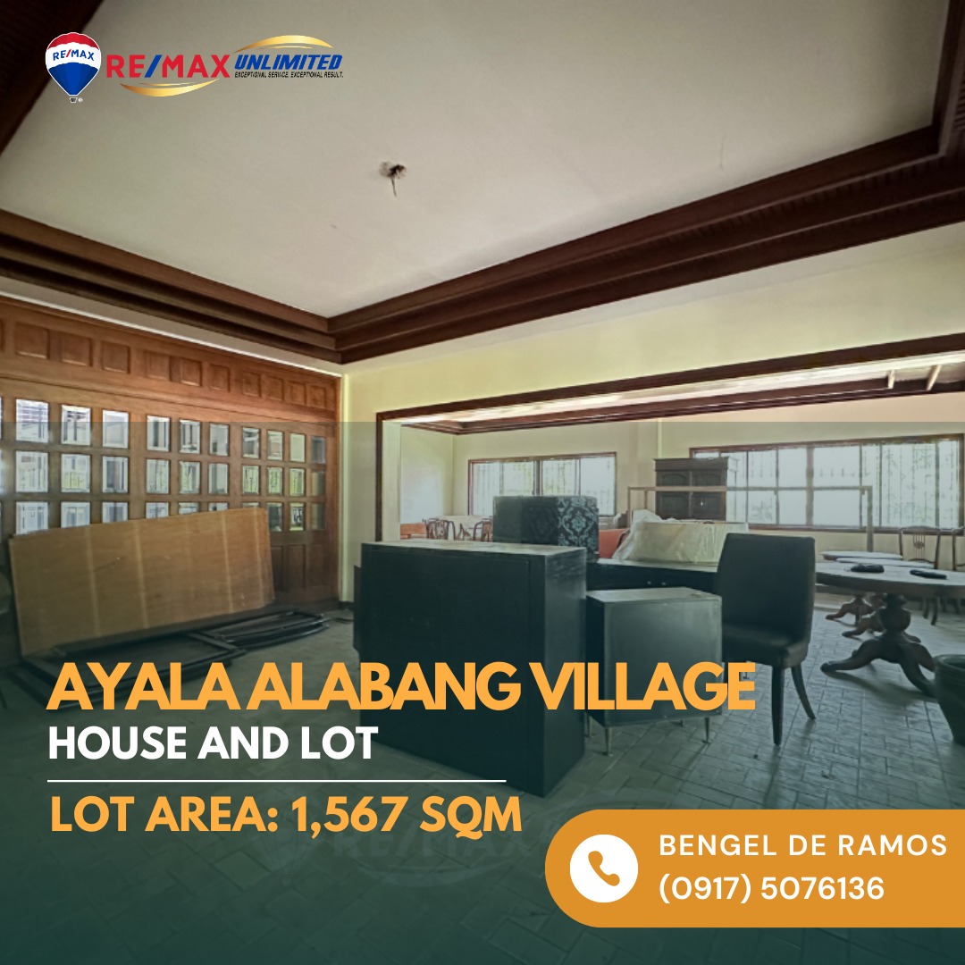 For Sale | AYALA ALABANG VILLAGE House & Lot, Property, For Sale, House ...