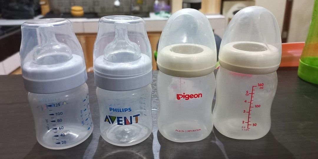 (FREE) Botol Susu Pigeon / botol susu Avent Philips, Bayi & Anak ...