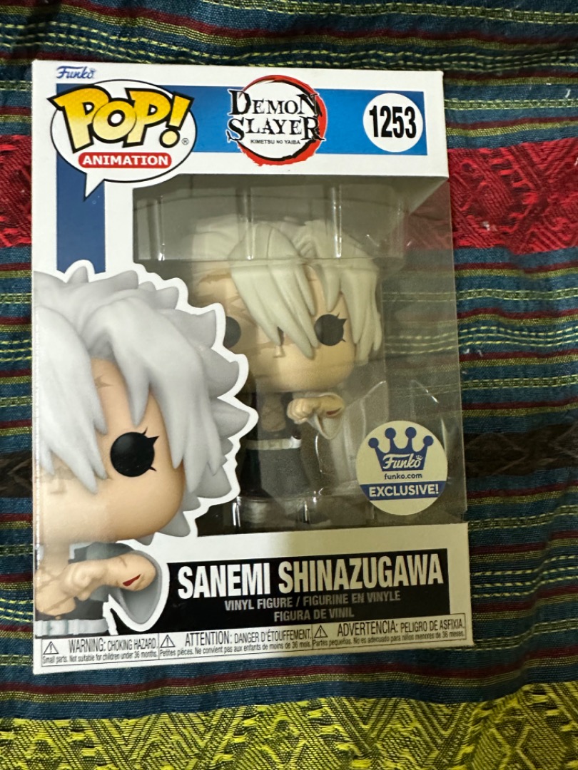 FUNKO POP SANEMI SHINAZUGAWA DEMON SLAYER, Hobbies & Toys, Toys & Games ...