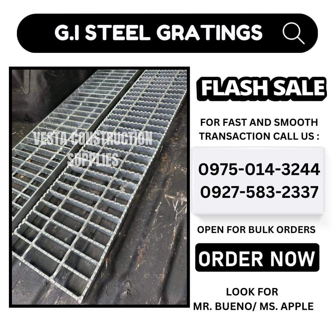 G.I Steel Gratings, Commercial & Industrial, Construction & Building ...