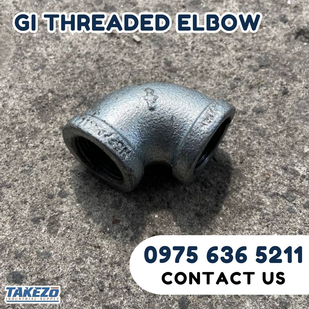 GI THREADED ELBOW, Commercial & Industrial, Construction Tools ...