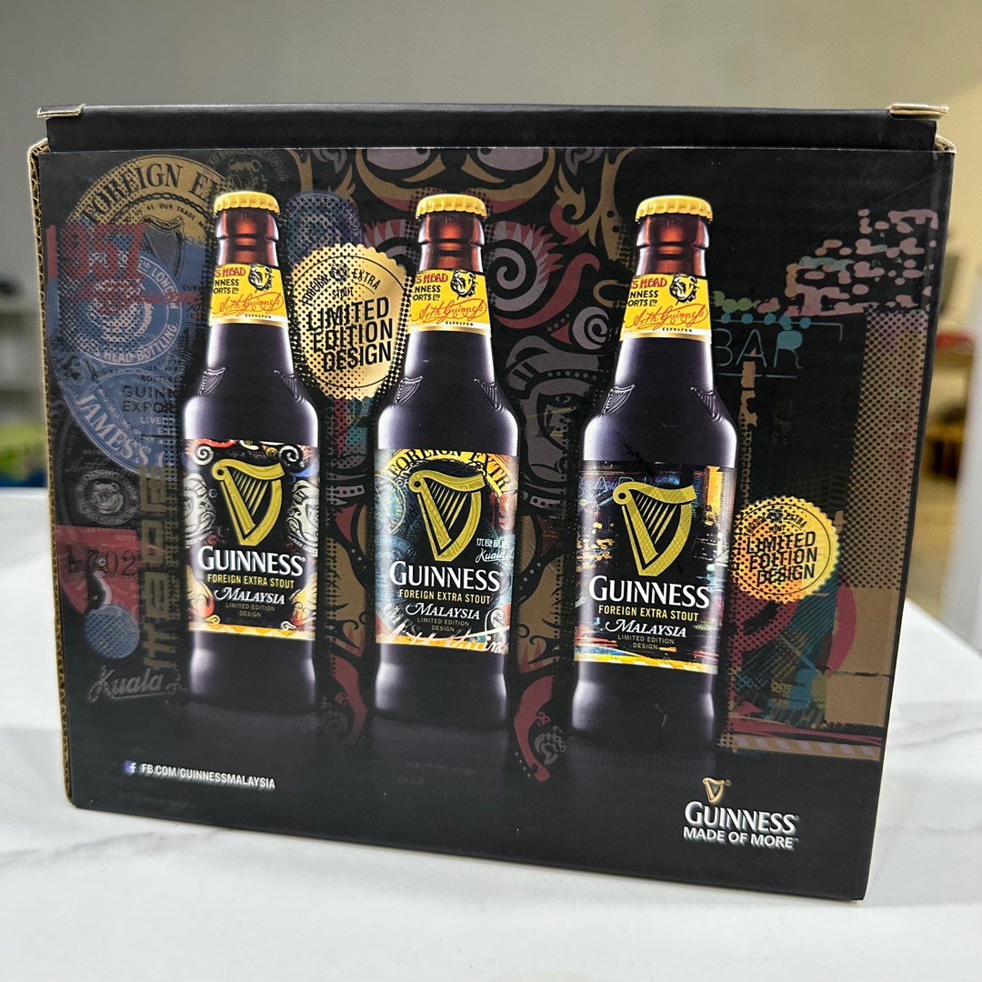 Guinness FES Limited Edition Malaysia Design Miniature Set, Hobbies ...