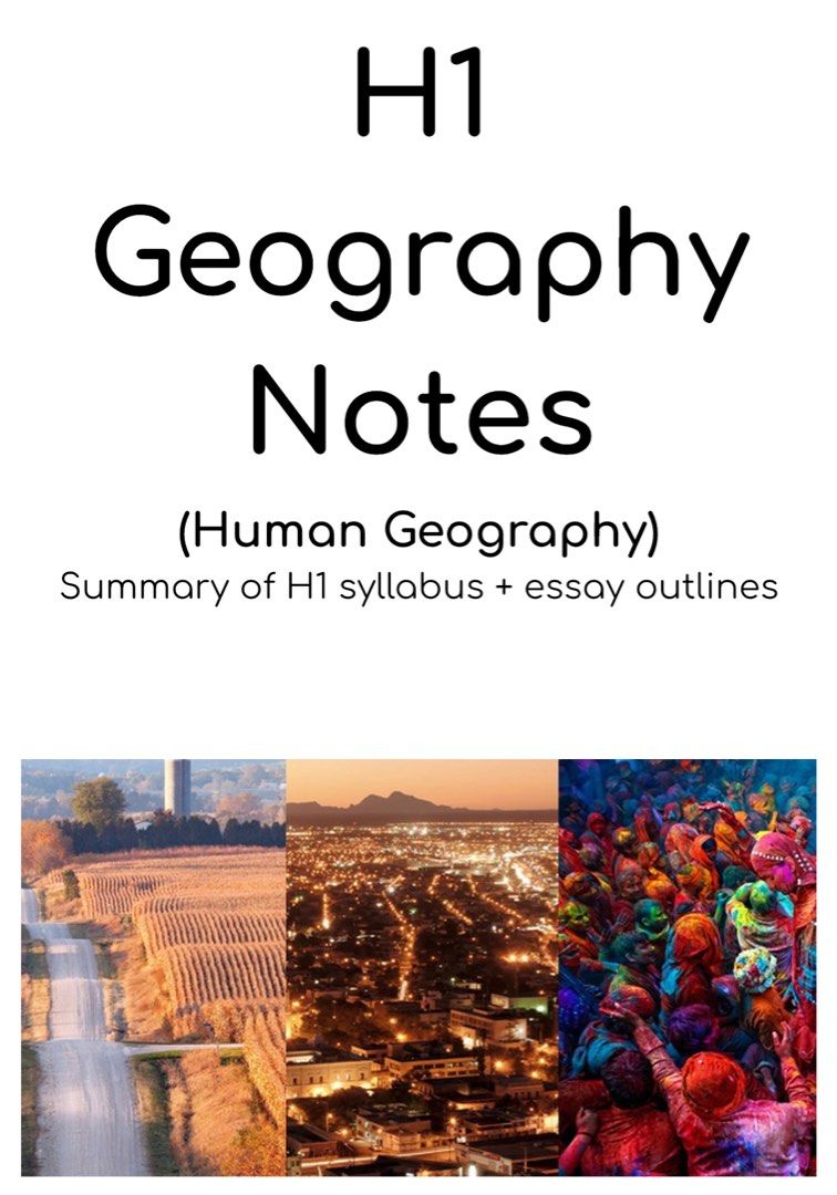 A Level H1 Geography Notes, Hobbies & Toys, Books & Magazines ...