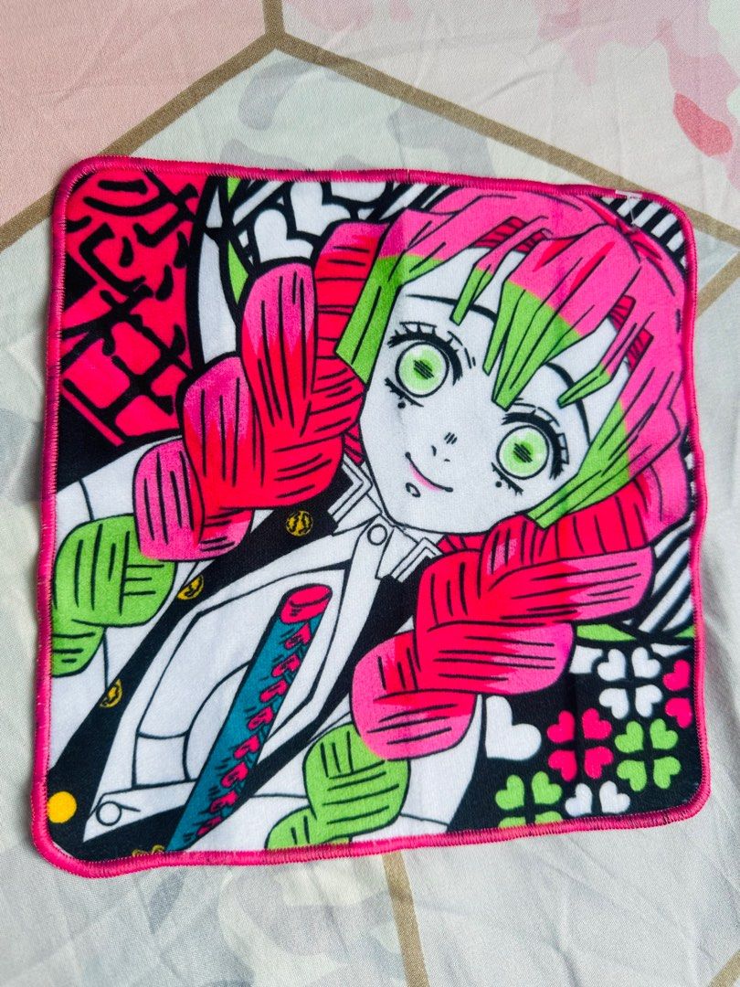 Handkerchief Mic Anime Digimon Samurai x Demon Slayer Kamen Rider ...