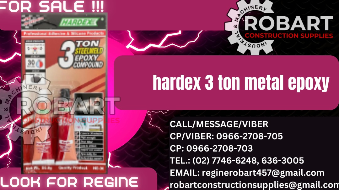 hardex 3 ton metal epoxy, Commercial & Industrial, Construction Tools ...