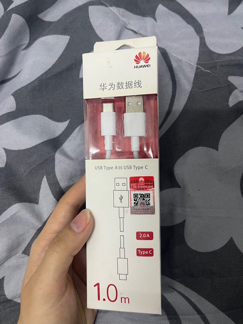 HUAWEI USB TYPE A TO C CABLE, Mobile Phones & Gadgets, Mobile & Gadget ...