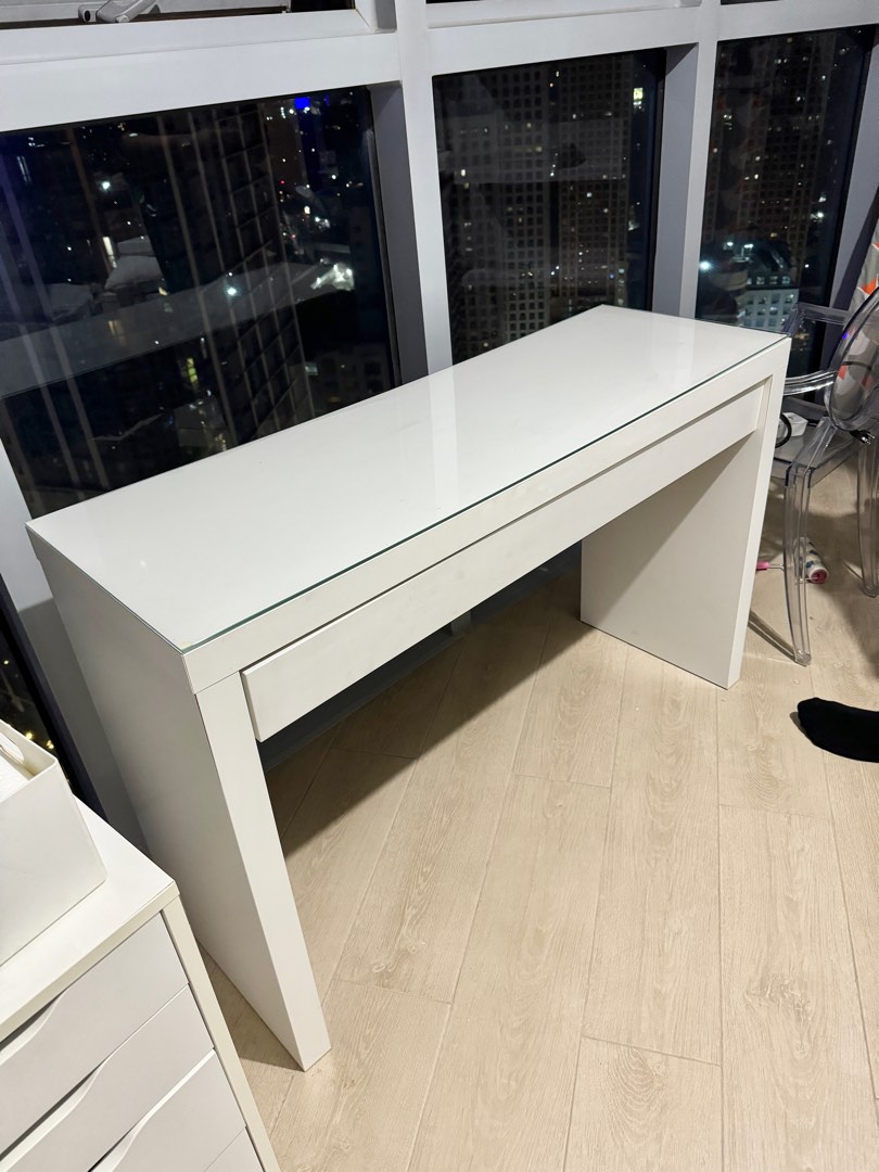 Ikea Malm vanity table, Furniture & Home Living, Furniture, Tables ...