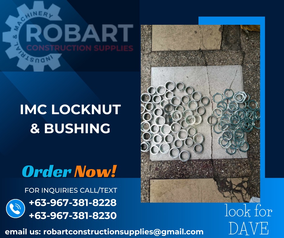 IMC LOCKNUT & BUSHING, Commercial & Industrial, Construction Tools ...
