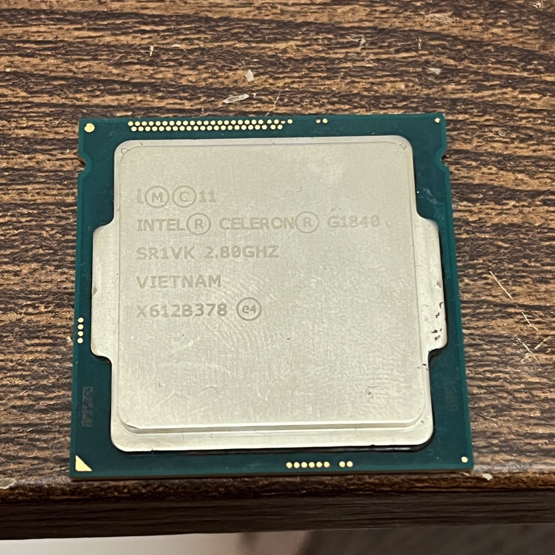 Intel® Celeron® 處理器 G1840 2M 快取記憶體、2.80 GHz, 電腦及科技產品, 電腦周邊產品, 電腦周邊產品在旋轉拍賣