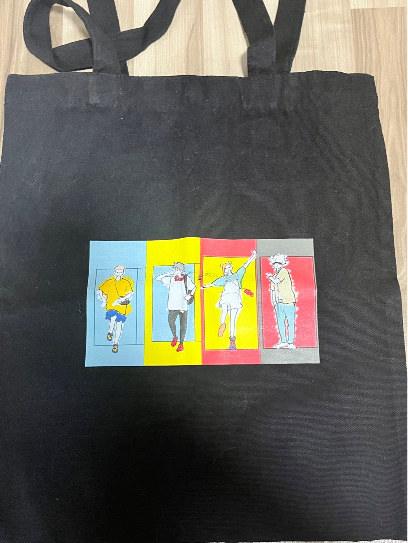 jjk tote bag, Women's Fashion, Bags & Wallets, Tote Bags on Carousell