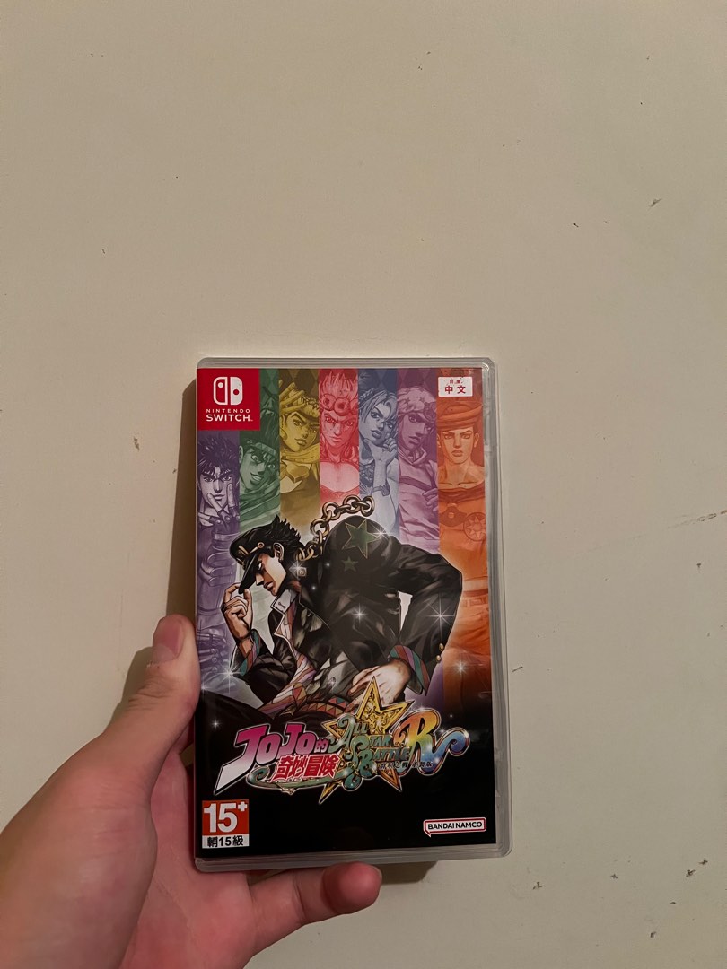 jojo的奇妙冒險 群星之戰 重製版 switch 二手, 電玩遊戲相關, 電玩、電腦遊戲軟體, Nintendo 任天堂在旋轉拍賣