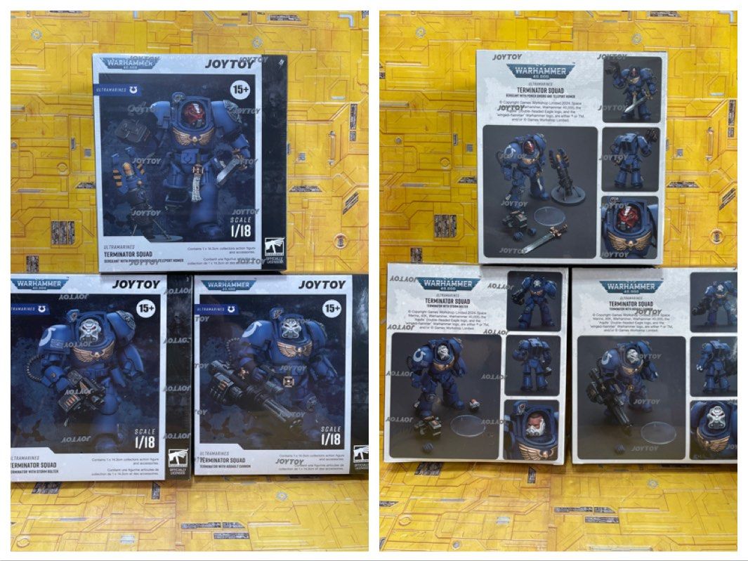 JoyToy Joy Toy Warhammer 40K Ultramarines Terminator Squad - JT9923 ...