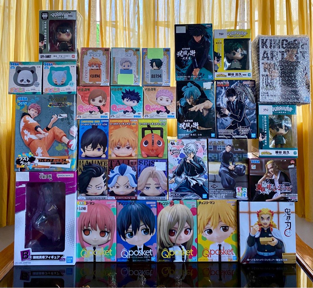 Jujutsu Kaisen, Chainsaw Man, Demon Slayer, Hunter x Hunter, Tokyo ...