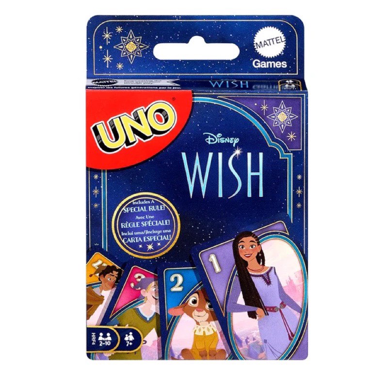 Kartu UNO Disney Wish Mattel, Toys & Collectibles, Permainan Papan ...