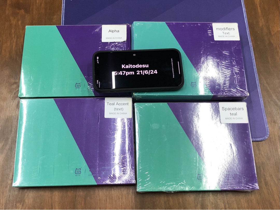 KAT Hyperfuse Keycaps, Computers & Tech, Parts & Accessories, Computer ...