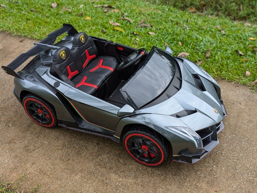Lamborghini Veneno Electric Motorized Ride-On Toy Car - Brand New ...