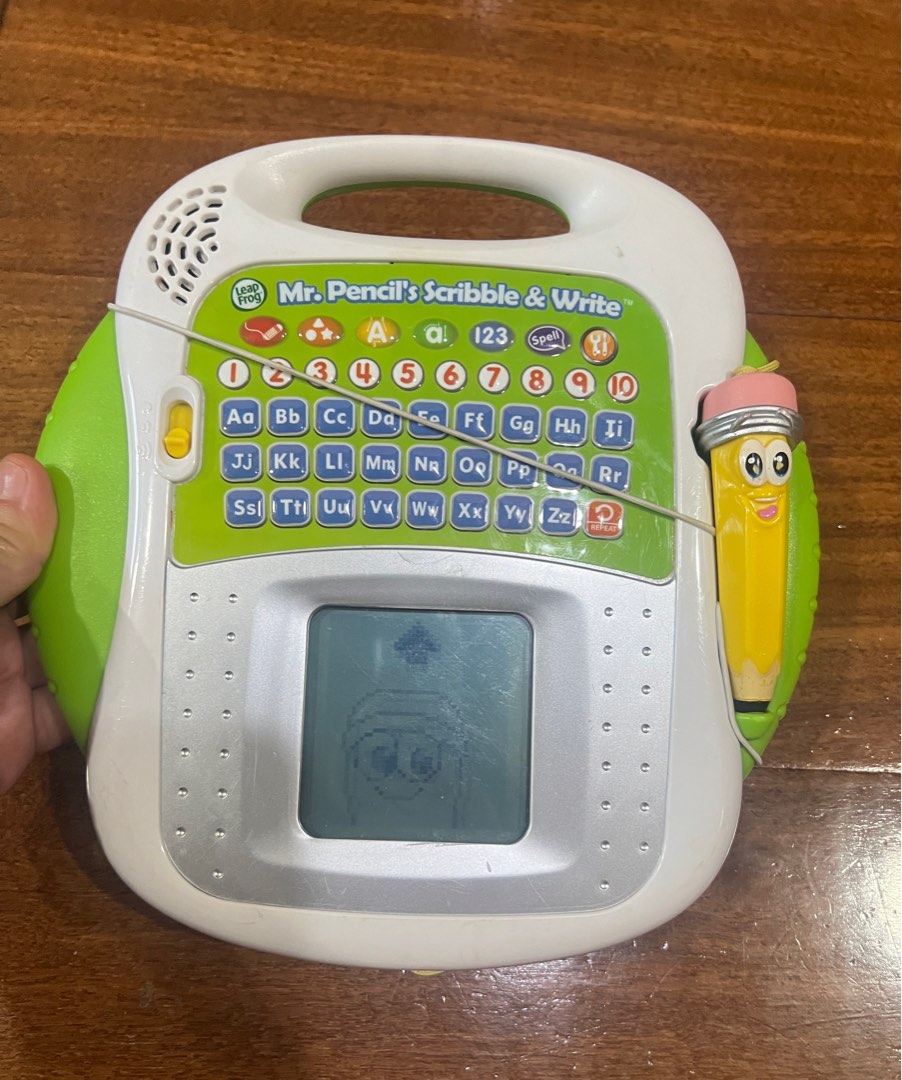 LeapFrog Mr Pencil Scribble, Write and Read, Hobbies & Toys, Toys & Games on Carousell