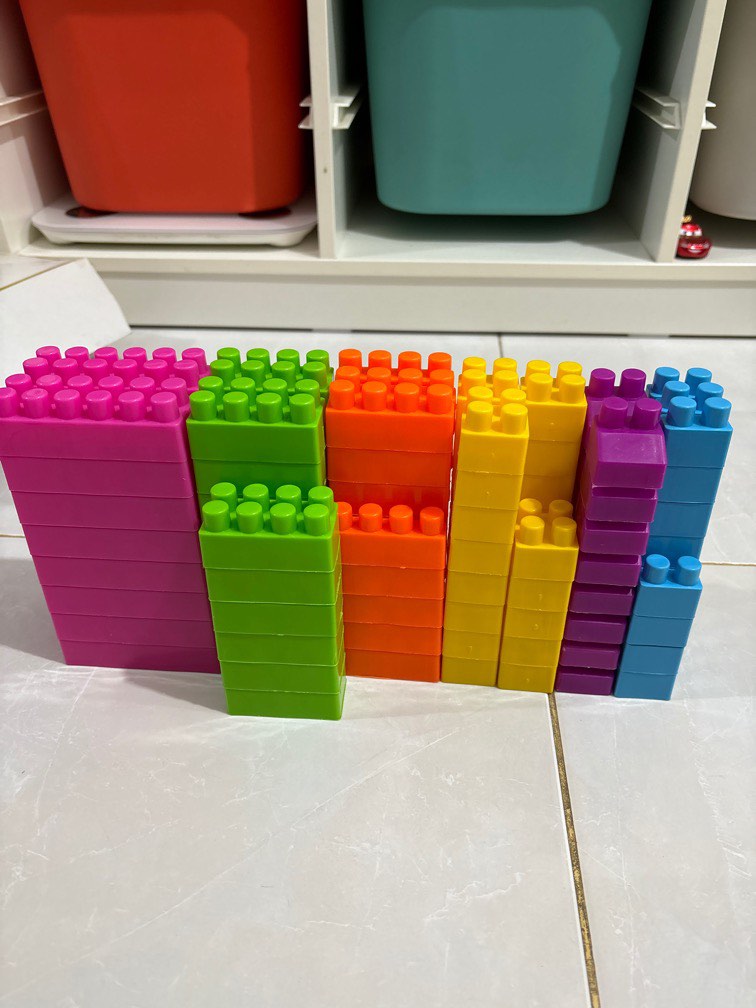 lego plastik maenan anak 140pc aneka ukuran, Toys & Collectibles ...