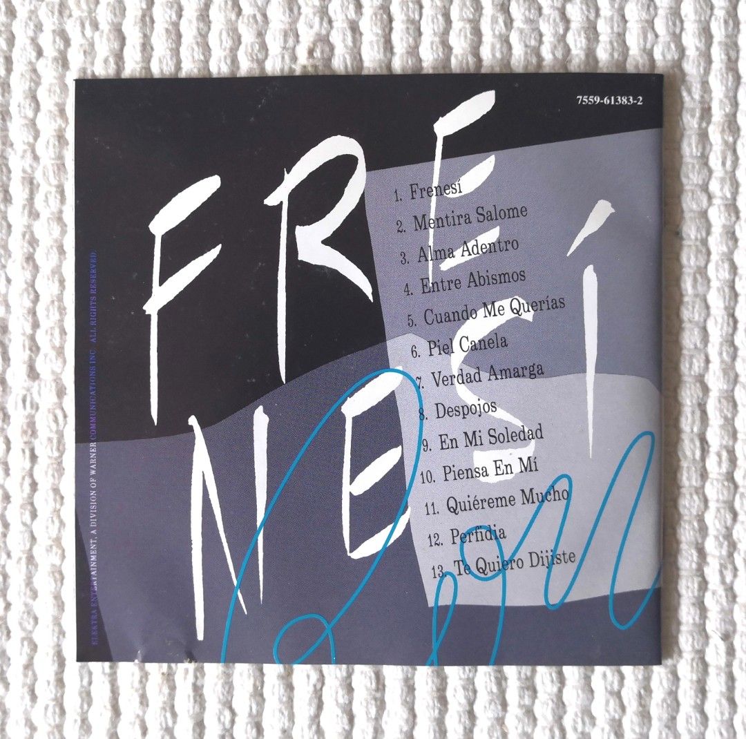 LINDA RONSTADT / FRENESI / Album CD, Hobbies & Toys, Music & Media, CDs ...