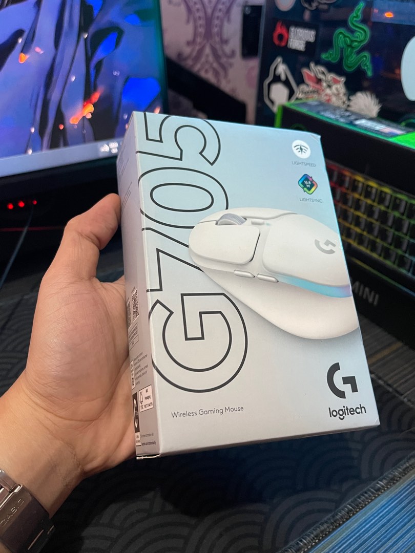 Logitech G705 Aurora Wireless mouse, Computers & Tech, Parts ...