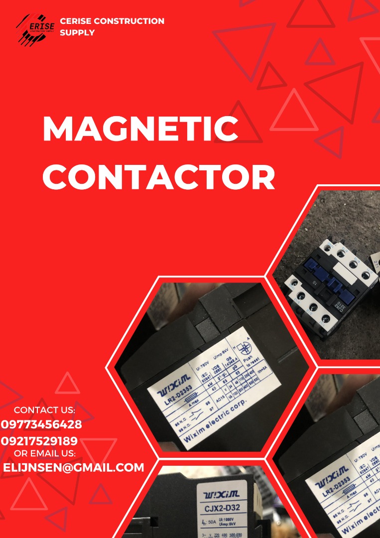MAGNETIC CONTACTOR, Commercial & Industrial, Construction & Building ...