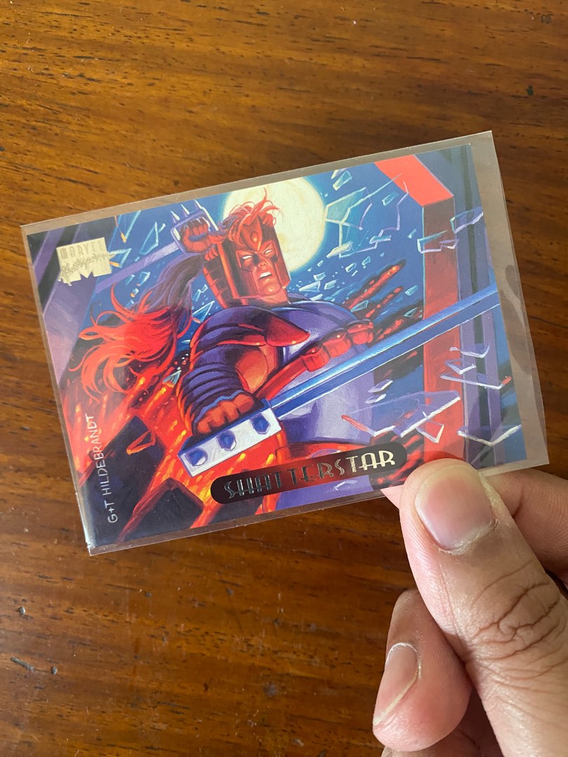 Marvel Card of Shatterstar - 1994 Fleer Marvel Masterpieces, Hobbies ...