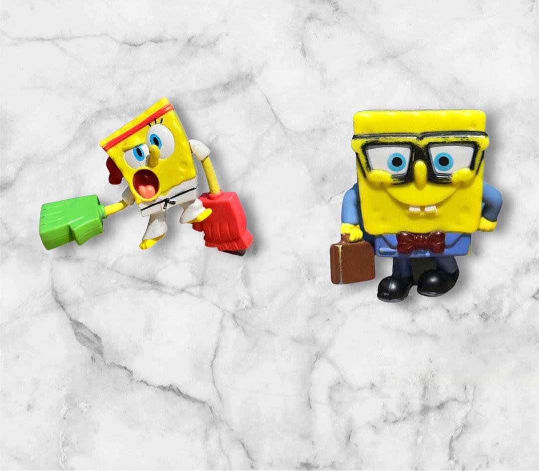 Mcdo SpongeBob Happy Meal Toy, Hobbies & Toys, Toys & Games on Carousell