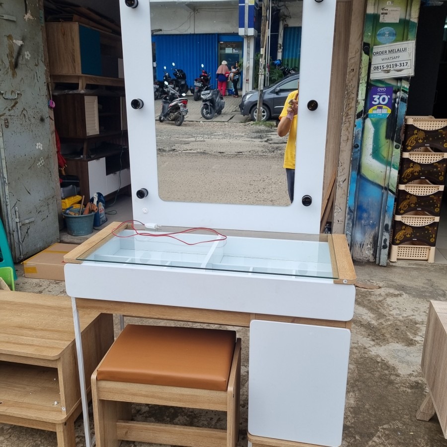 Meja Rias Zen 2025 Graver Meja Rias Murah Meja Rias Minimalis ...