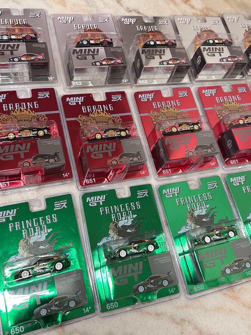 Minigt X Mizu Gtr 35 Borang Princess Roro S15 Garuda, Hobbies & Toys ...