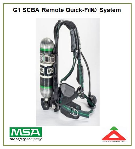 MSA G1 SCBA Remote Quick-Fill System, Commercial & Industrial ...