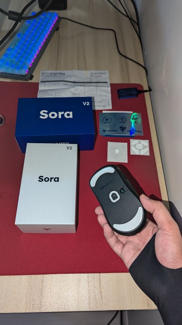 Ninjutso Sora V2, Computers & Tech, Parts & Accessories, Mouse & Mousepads on Carousell