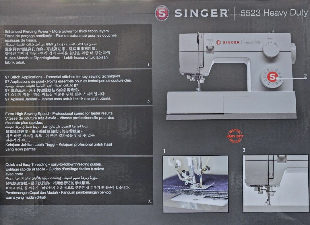 Original Singer 5523 Heavy Duty (2024 Newest), Hobbies & Toys ...