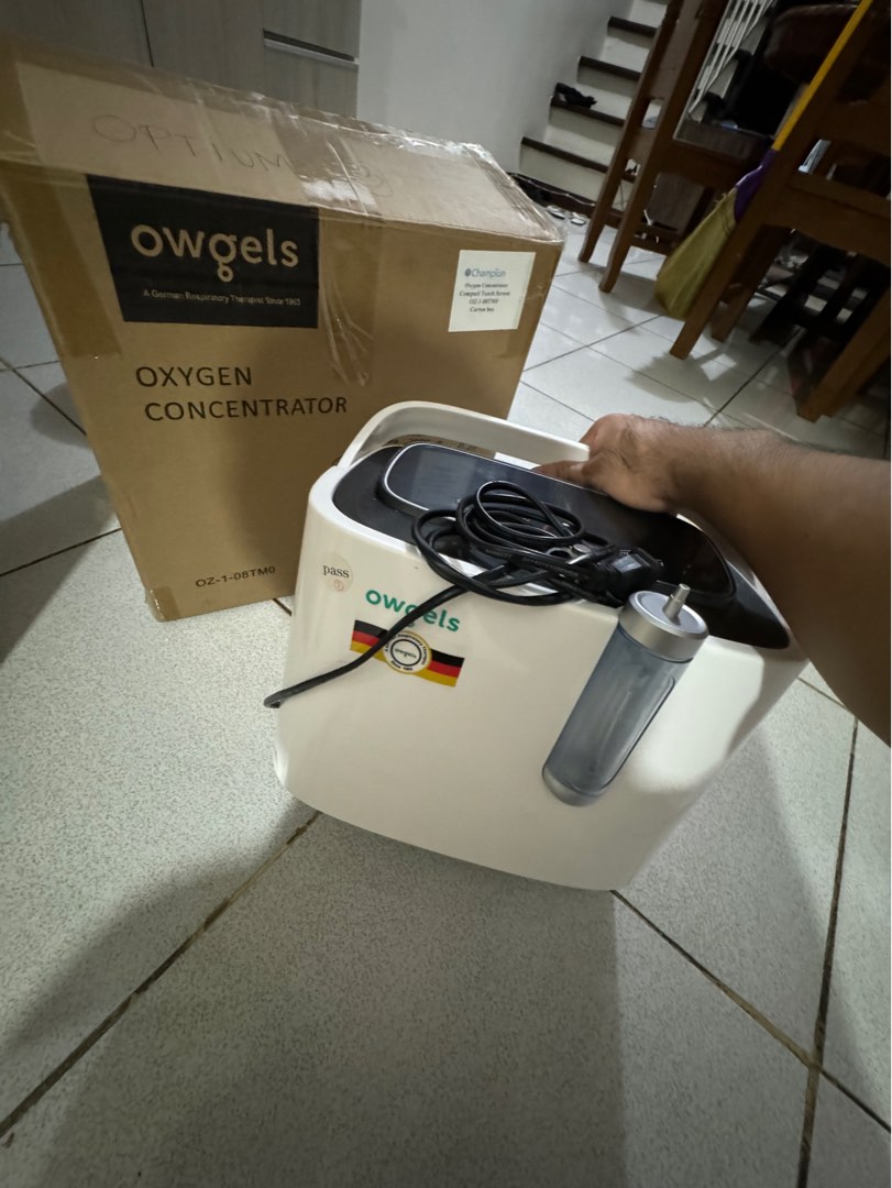 Owgels Oxygen Concentrator Touch Screen With Nebulizer fuction, Health ...