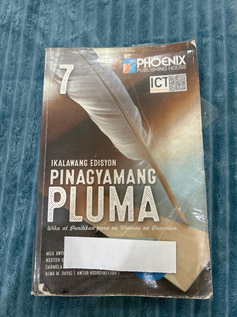 Pinagyamang PLUMA 7 Wika at Panitikan para sa Mataas na Paaralan ...