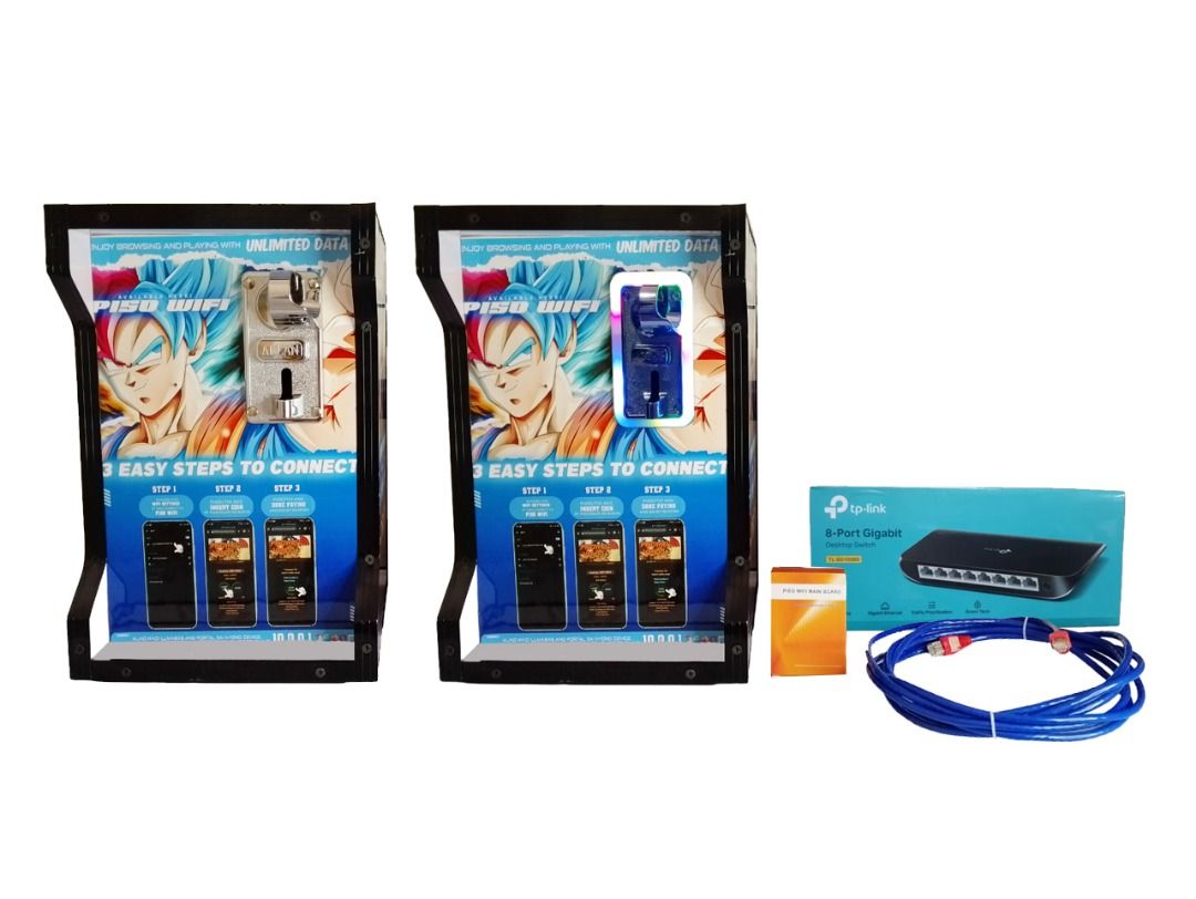 PISOWIFI VENDO MACHINE, VLAN SETUP, READY TO USE, Computers & Tech ...