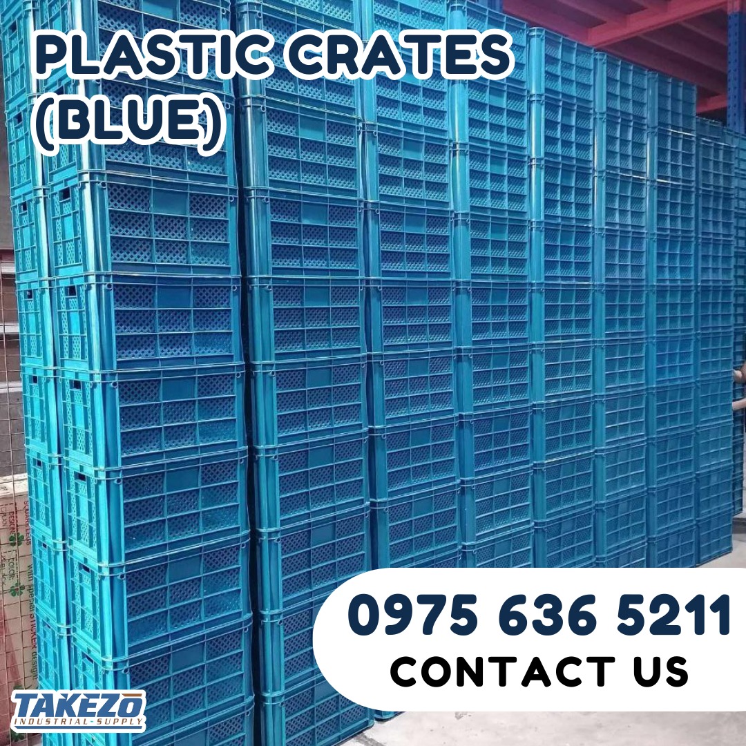 PLASTIC BLUE CRATES, Commercial & Industrial, Construction Tools ...