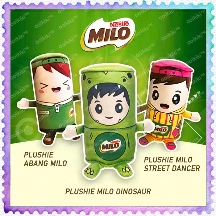Plushie Milo Soft Pillow Stuffed Toy Bolster Abang Milo/ Street Dancer ...