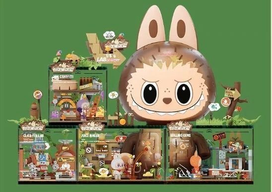 Pop MArt - Labubu THE MONSTERS Forest Secret Base Series Blocks - Set ...
