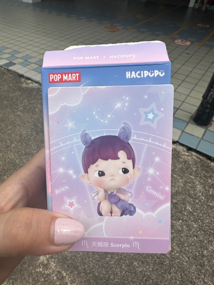 Popmart - Hacipupu Constellation Scorpio, Hobbies & Toys, Toys & Games ...