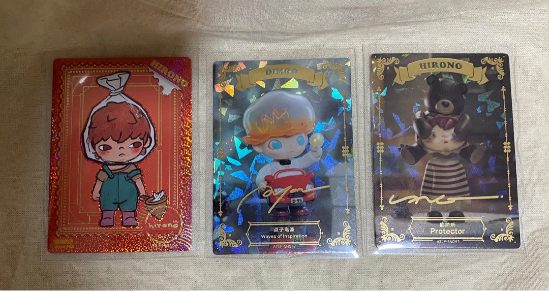 Popmart Popcard Art & Life Trading Cards | Dimoo | Skullpanda | Molly ...