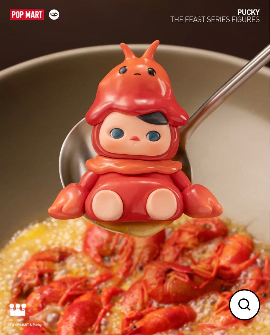 Popmart Pucky the Feast - BNIF Rice Dumpling | Crayfish | Hairy Crab ...