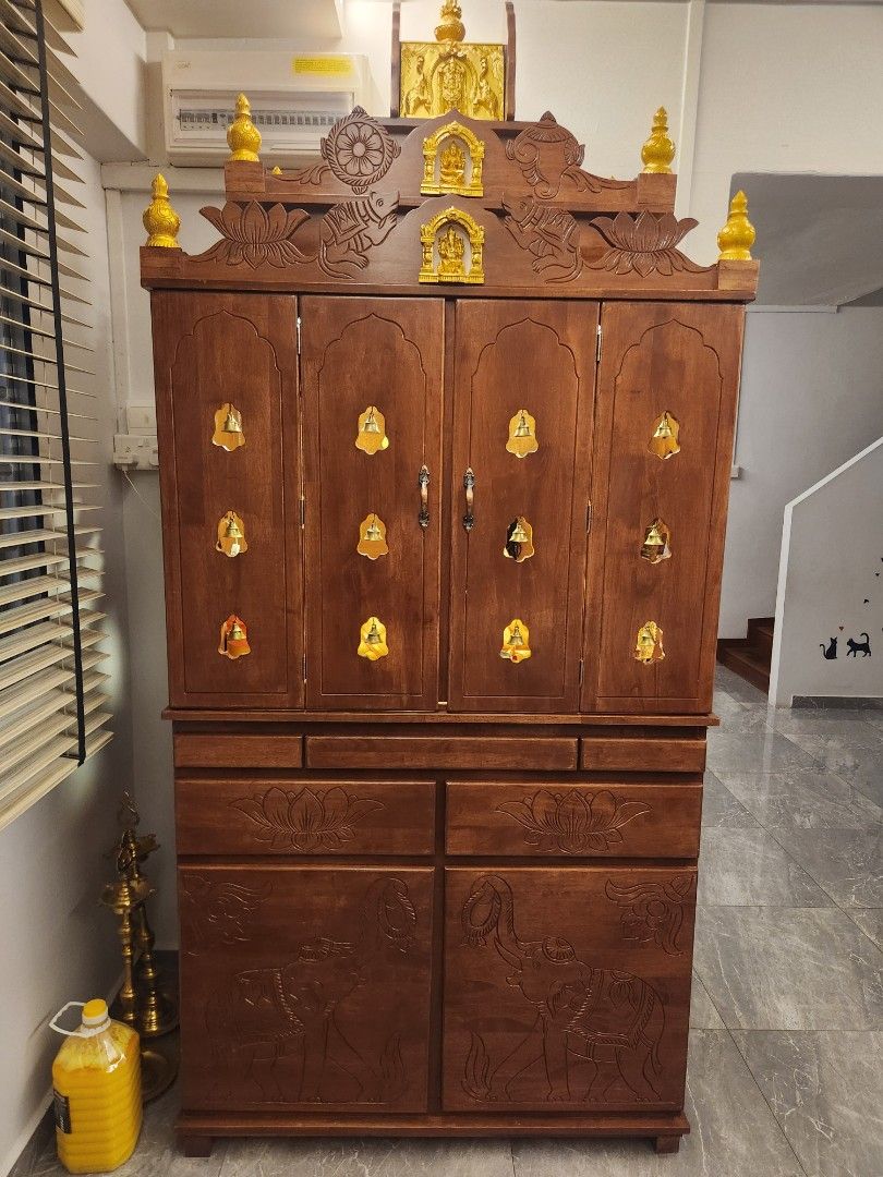 Prayer Alter Cabinet, Furniture & Home Living, Furniture, Shelves ...